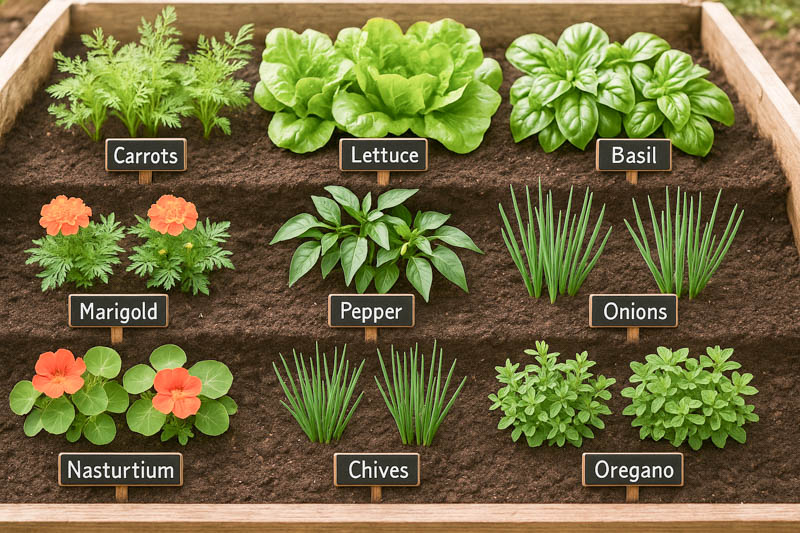 Best and Worst Companion Plants for Peppers