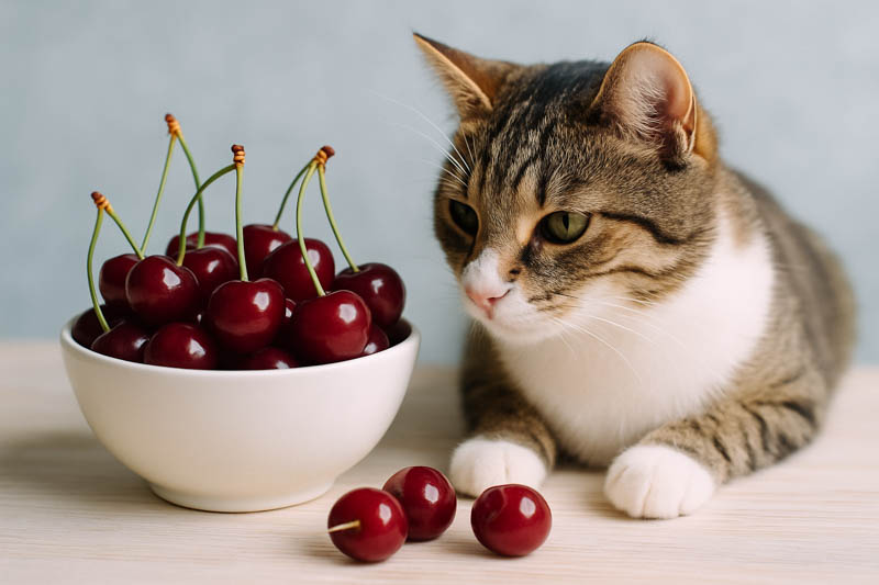 Can Cats Eat Cherries? Safety Guide, Risks, and Vet Tips