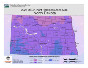 North Dakota Planting Zones - Growing Zones Guide