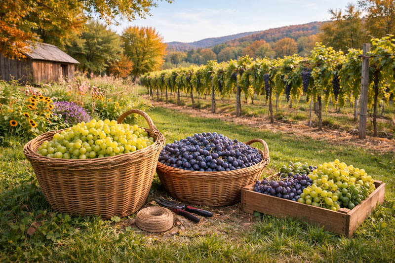 Best Grape Varieties for Cold Climates